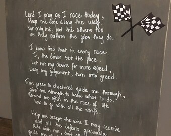 Racers prayer | Etsy