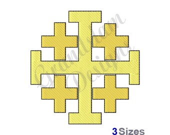 Jerusalem cross | Etsy