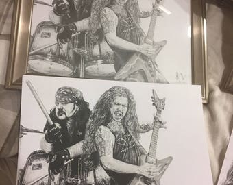 Dimebag darrell | Etsy