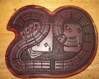 29 cribbage board | Etsy