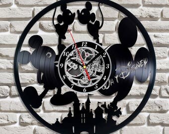 Mickey mouse clock | Etsy