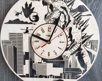 Godzilla art | Etsy