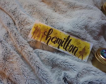 Hamilton Just you wait.