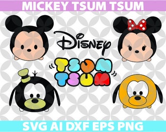 Tsum tsum clipart | Etsy