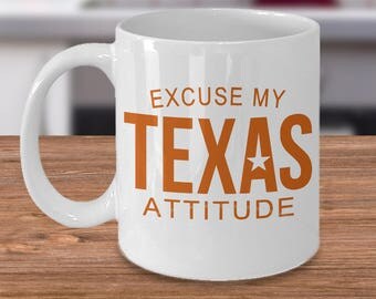 Texas mug | Etsy