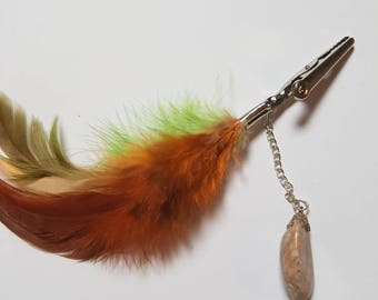 Feather roach clip | Etsy