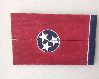Tennessee Flag Circle only 2 choices Machine Embroidery