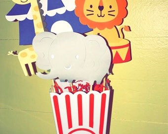 Circus centerpiece | Etsy
