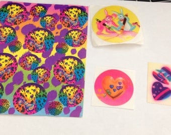 Lisa frank stickers | Etsy