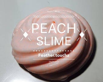 Peach slime | Etsy