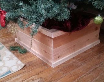 Christmas tree box | Etsy