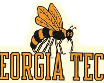 Georgia tech decal | Etsy