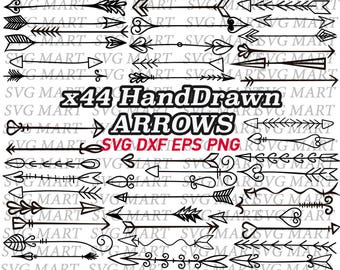 Arrow svg clipart circle arrow vector heart arrow digital