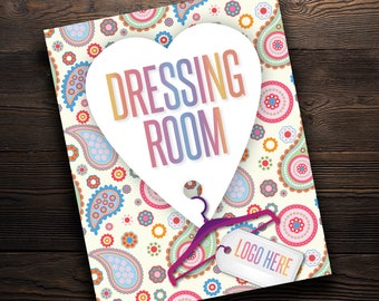 Dressing room sign | Etsy