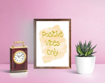 Positive posters | Etsy