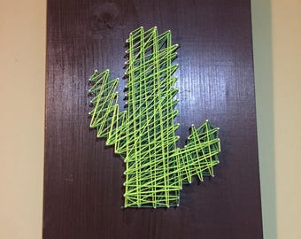 Cactus string art | Etsy