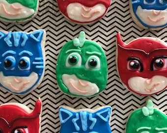 Pj mask cookies | Etsy