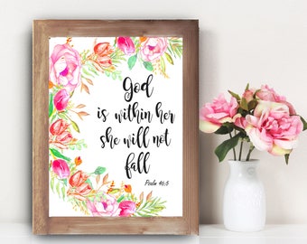 Bible verse wall art | Etsy