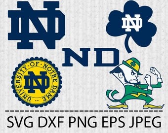 Notre dame logo | Etsy