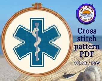 Medical cross stitch | Etsy