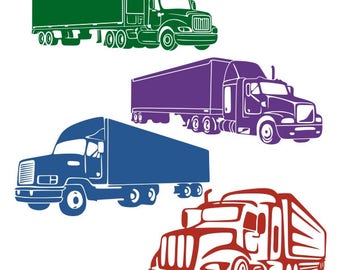 18 wheeler truck | Etsy