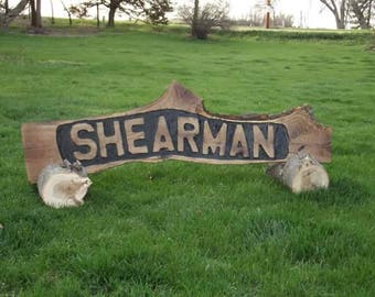 Outdoor wood sign | Etsy