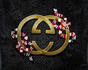 Gucci snake patch | Etsy