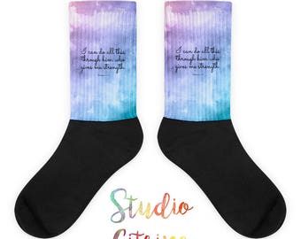 Christian socks | Etsy