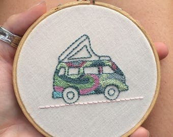 Embroidered vans | Etsy