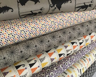 Halloween fabric | Etsy