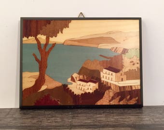 Marquetry picture | Etsy