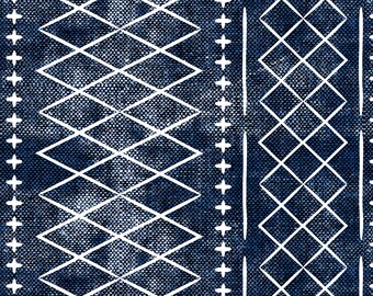 Mudcloth fabric by the yard | Etsy