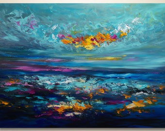 Abstract painting | Etsy