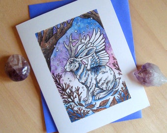 Jackalope Jackrabbit Antelope Bunny Rabbit Wolpertinger Plush