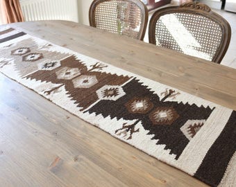 Kilim table runner | Etsy