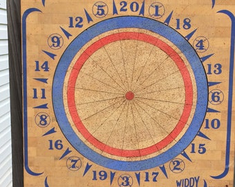 Vintage dart board | Etsy