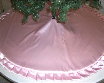 Pink tree skirt | Etsy