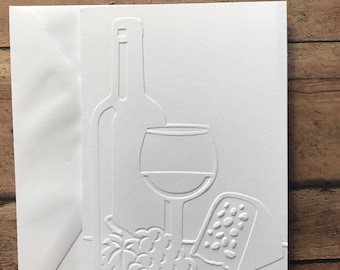 Wine lover card | Etsy