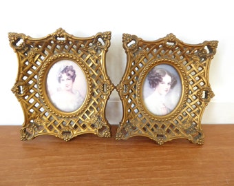 Bubble glass frame | Etsy