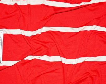 Wide stripe fabric | Etsy