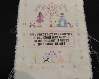 motto sampler to stitch : use it up wear it out