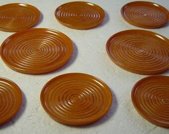 Art deco coasters | Etsy