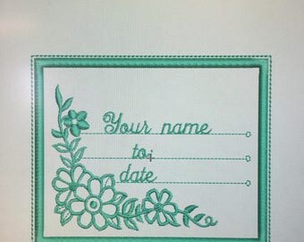 Quilt Label Embroidery Design The Best sleep under Heaven is a