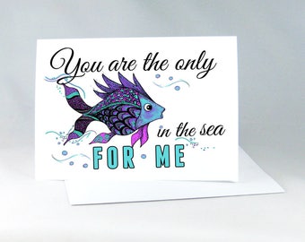Fish valentines | Etsy