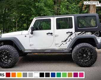 Jeep splash decal | Etsy