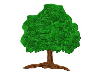 Tree embroidery | Etsy