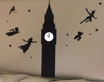 Peter pan wall decal | Etsy