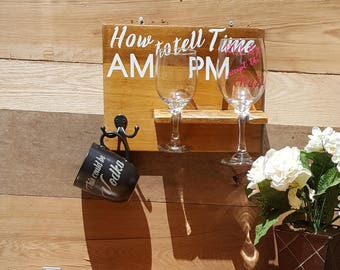Am pm sign | Etsy