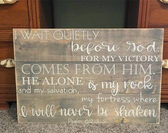 Psalm 62 | Etsy