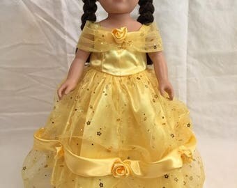 Princess belle dress | Etsy